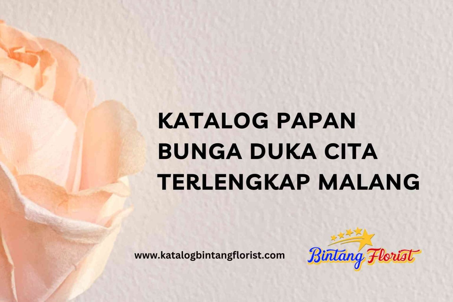 Katalog Papan Bunga Duka Cita Terlengkap Malang